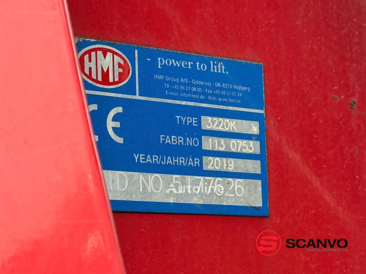 HMF 3220K5 autodizalica s kranom