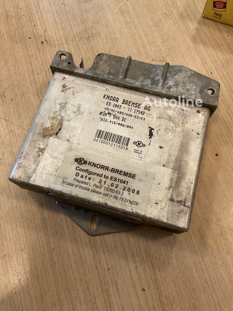 Knorr-Bremse 412415006004 upravljačka jedinica za autobusa