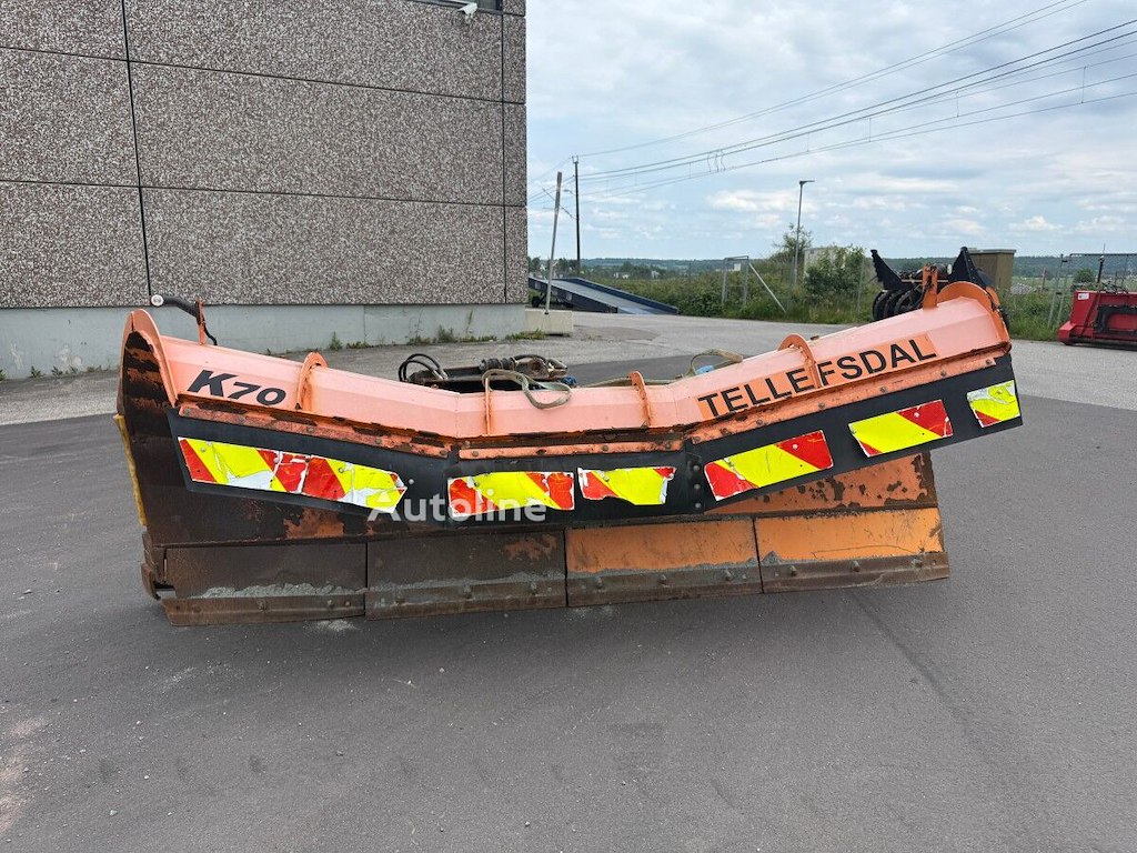 Prodaje se Tellefsdal 2017 tellefsdal K70 plog - 3700 mm - Slapseskjær raonik za sneg na aukciji