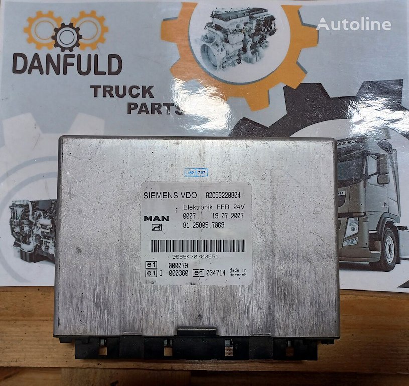 Siemens A2C53220804 A2C53220804 81258057069 upravljačka jedinica za MAN tegljača