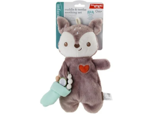 Infantino Glodalica za bebe 315228 silikon 0m+