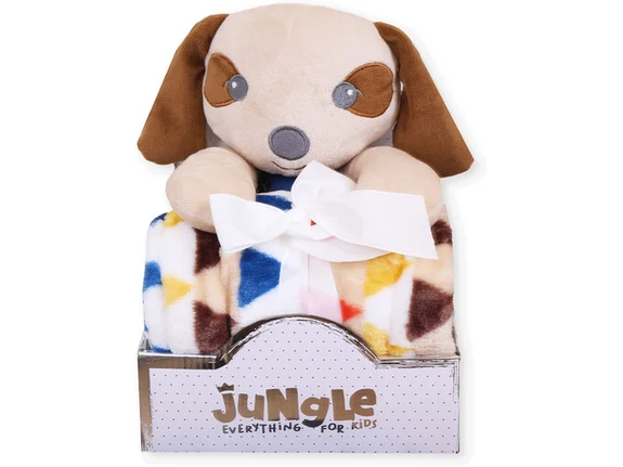 Jungle Bebi igračka sa ćebetom Kuca Fsh240072A