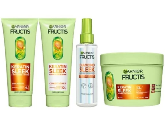 Garnier Set za kosu Keratin Sleek