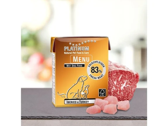 Platinum Hrana za pse Menu Iberico & Turkey 375g