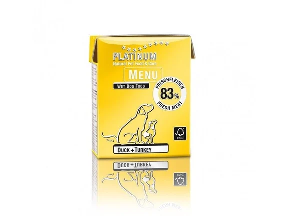 Platinum Hrana za pse Menu Duck & Turkey 375g