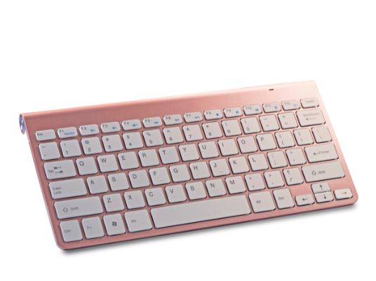 Setty bežičnai tastaura rose gold