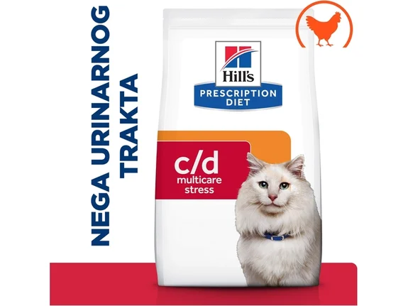 Hill'S Prescription Diet C/D Multicare Stress sa piletinom 1,5kg