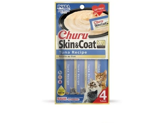 Inaba Churu Cat Skin&Coat Tuna 14g