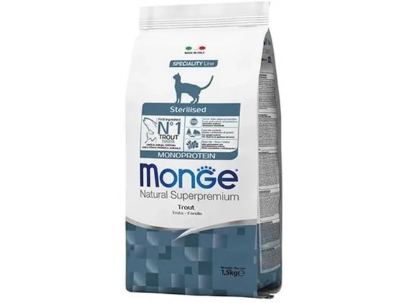 Monge Cat Sterilised Pastrmka 400g
