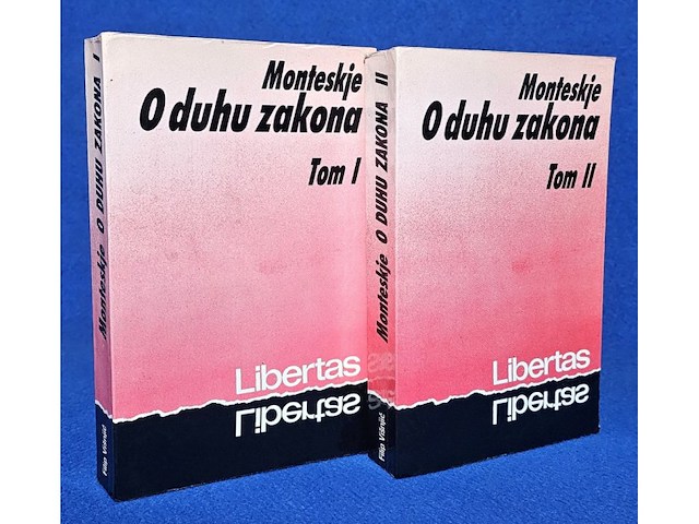 O duhu zakona - Šarl Monteskje