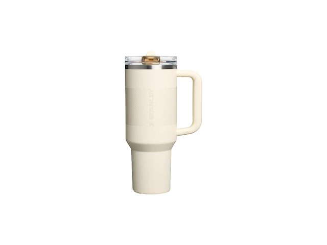 Termos - Stanley, The Quencher ProTour, Flip Straw, Tumbler, Cream Fade, 1.18 L