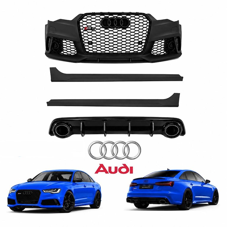Body kit A6 za Audi S-line RS 15-18