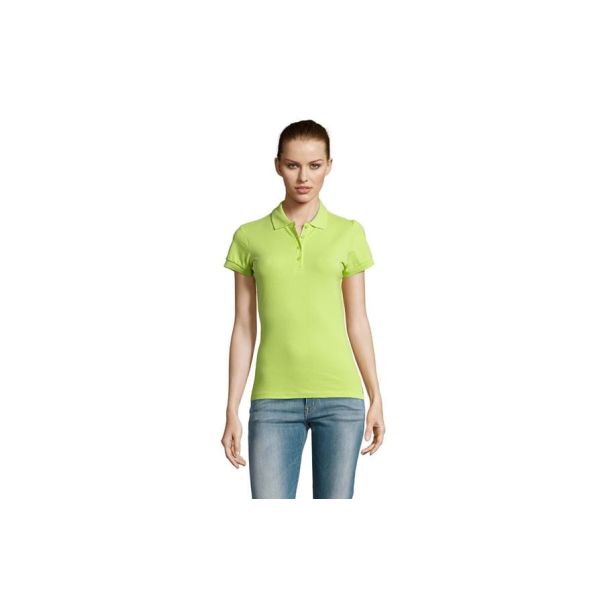 PASSION ženska polo majica sa kratkim rukavima - apple green