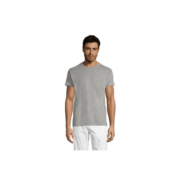 REGENT unisex majica sa kratkim rukavima - grey melange