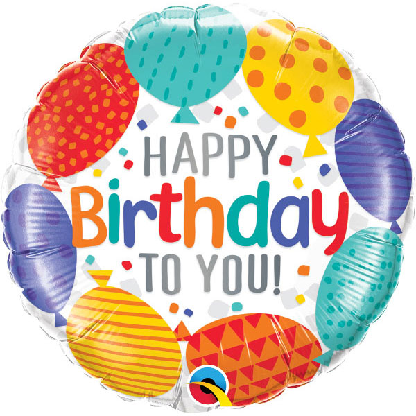 49141
Standard Happy Bday To You Balloons