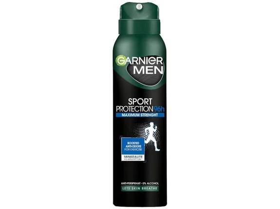 Garnier Sprej Mineral Deo Men Anti-perspirant 96h Sport 150ml