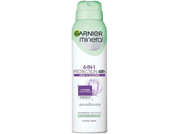 Garnier Sprej Mineral Deo Protection 6 Floral Fresh 150ml