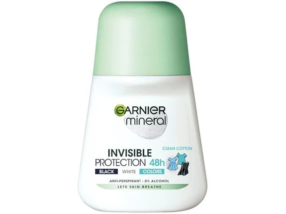 Garnier Roll-on Mineral Invisible Black White&Colors Cotton 50ml