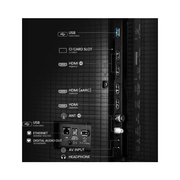 HISENSE 75 inča 75E8Q Mini-LED 4K UHD Smart TV