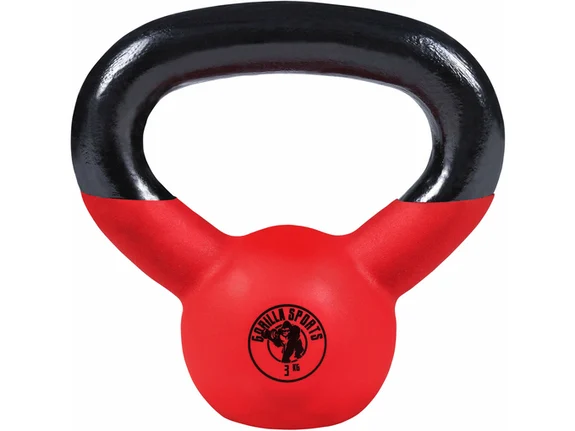 GORILLA SPORTS Rusko zvono sa neoprenom
