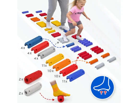 Iron Sport Prevencija i korekcija ravnih stopala - podrška / Veliki set 42+12+2+2 elemenata
