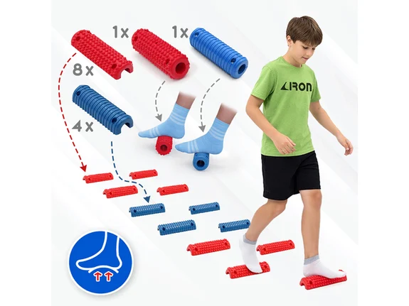 Iron Sport Prevencija i korekcija ravnih stopala - podrška / Mikro set 8+4+2 elemenata