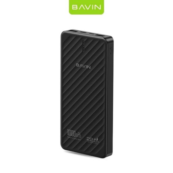 BAVIN Power Bank 10000mAh 22.5W, crna