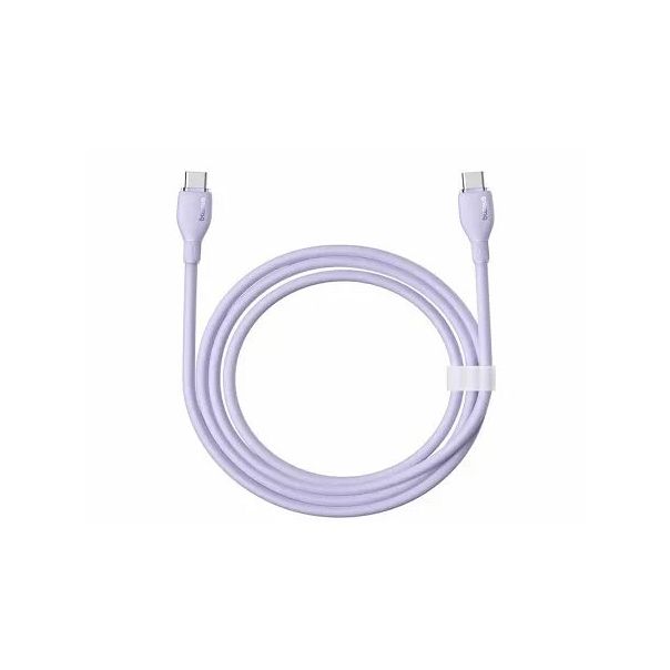 BASEUS Kabl Type C/Type C 100W 5A 1,2m, ljubičasta