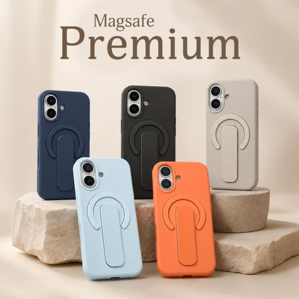 Maska za iPhone 17 6.3 crna Magsafe Premium