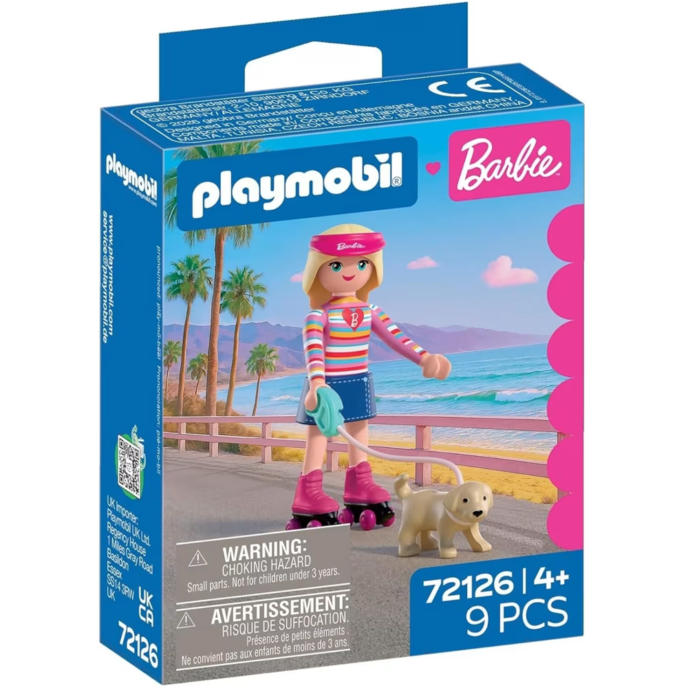 Playmobil Barbie Vožnja rolšua pored plaže