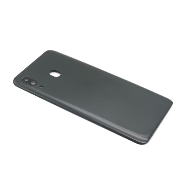 Poklopac baterije za Samsung A205F Galaxy A20 + staklo kamere black (NO LOGO)
