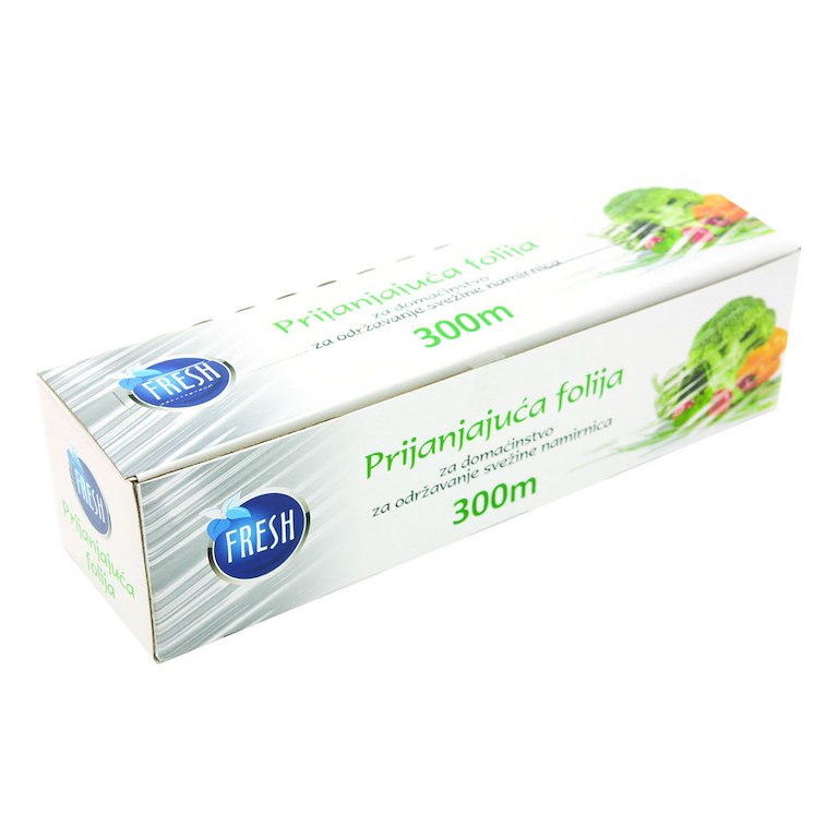 FOLIJA ZA DOMAĆINSTVO SA REZAČEM 300m FRESH