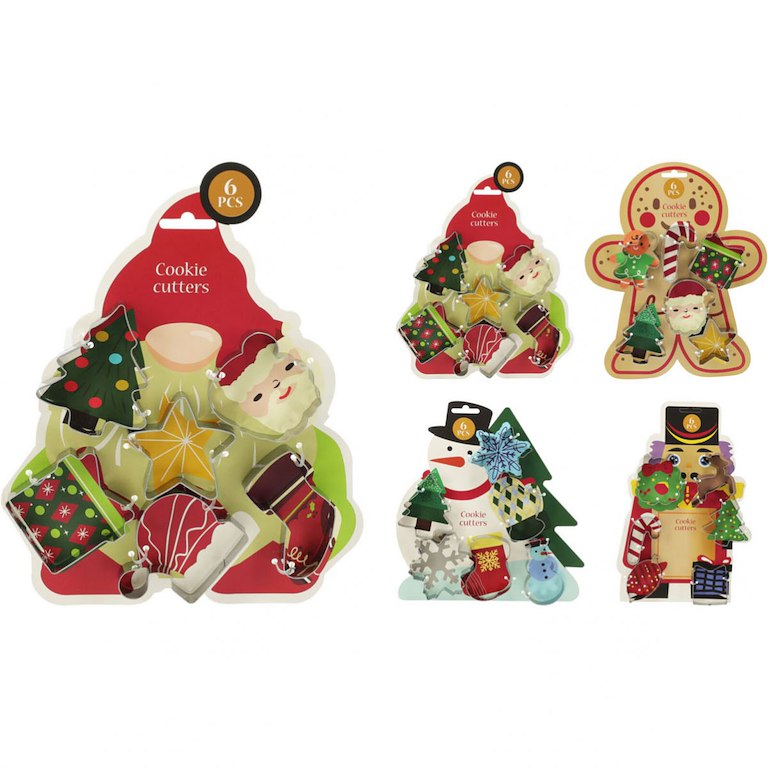 SET KALUPA ZA KOLAČE 6/1 4 MOTIVA 170492630
