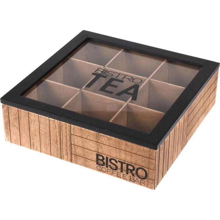KUTIJA ZA ČAJ BISTRO 24X24X7.5MM HZ1940020