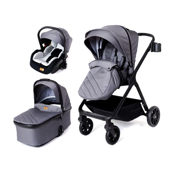 BBO KOLICA ZA BEBE 3u1 (A5) MAMAMIA - GREY