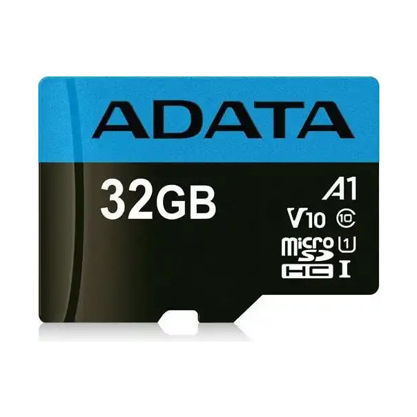 Micro SD Card 32GB AData + SD adapter AUSDH32GUICL10A1-RA1/ class 10