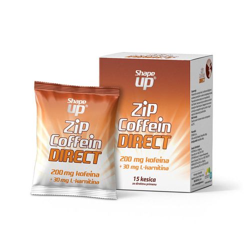 Esensa Zip Coffein Direct oralni prašak 15 kesica Shape Up unisex