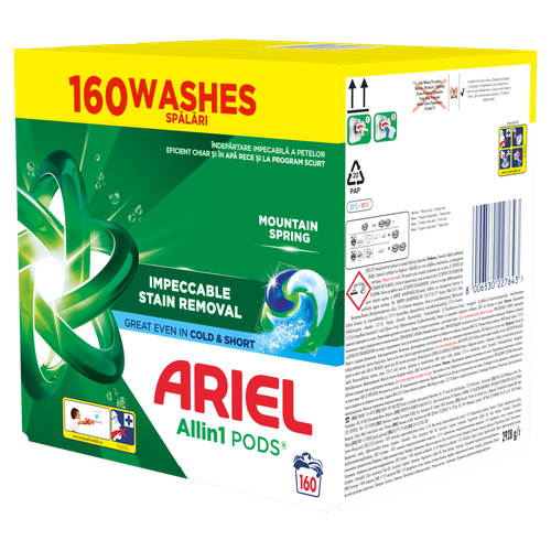 Ariel kapsule za veš 160 komada