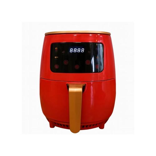 Quantek Q1301RD friteza na vrućem vazduhu sa tajmerom LCD 6L 1600W crvena