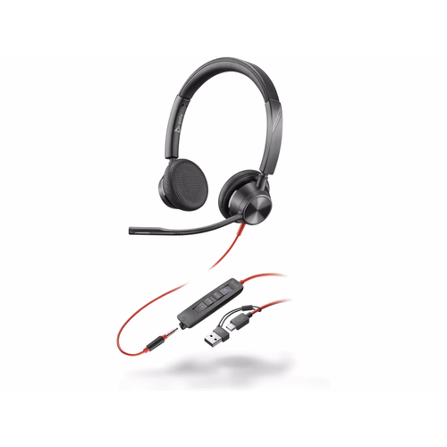 Poly Blackwire 3325 stereo slušalice sa mikrofonom