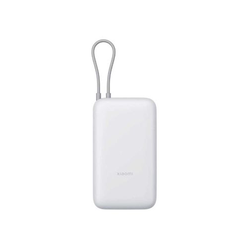 Xiaomi Power Bank 20000mAh (integrisani kabl) GL svetlo siva