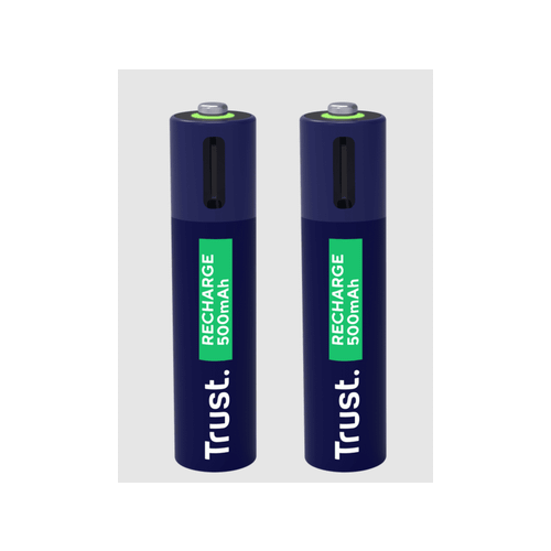 Trust punjive baterije USB-C 2P - AAA/2 kom crna