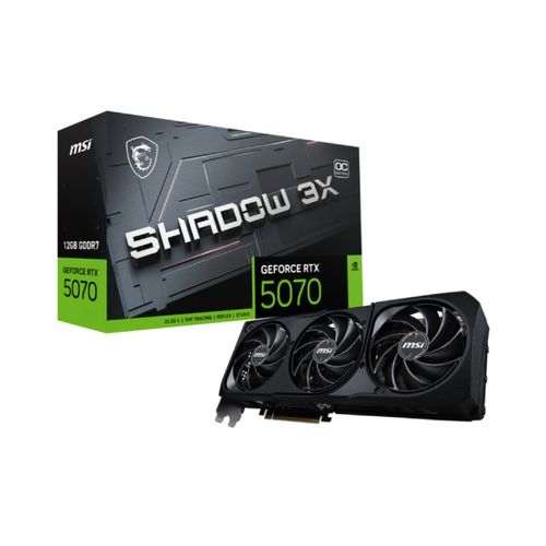 MSI nVidia GeForce RTX 5070 12G Shadow 3X OC GDDR7 192bit