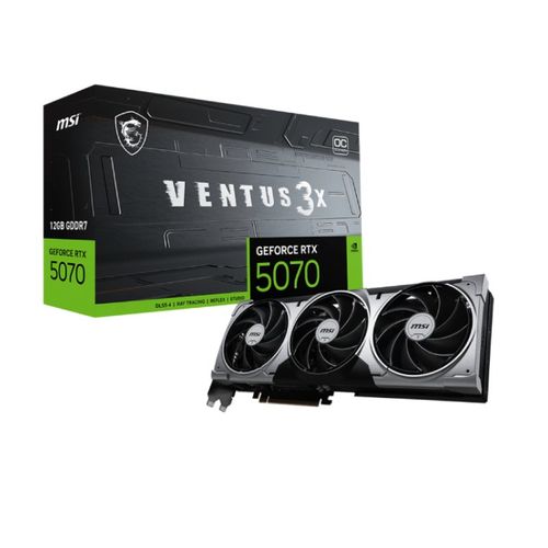MSI nVidia GeForce RTX 5070 12G VENTUS 3X OC