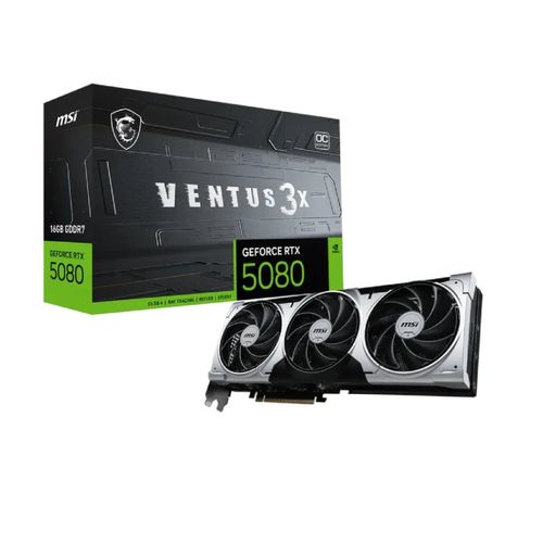 MSI GeForce RTX 5080 16G VENTUS 3X OC PLUS grafička karta