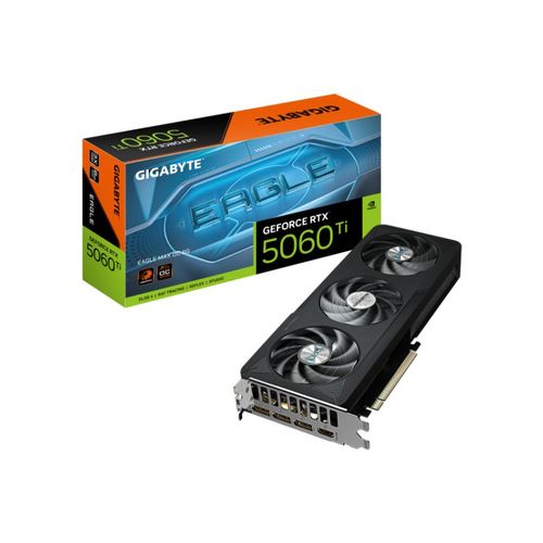 Gigabyte nVidia GeForce RTX 5060 Ti EAGLE MAX 8GB 128bit GV-N506TEAGLEMAXOC-8GD
