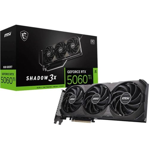 MSI GeForce RTX 5060 Ti 8G Shadow 3X OC Classic