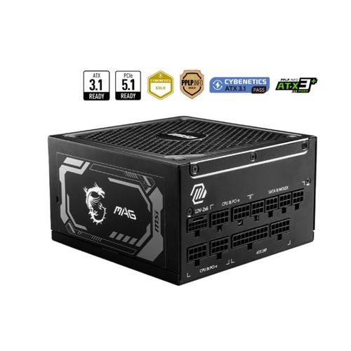 MSI MAG A1250GL PCIe5 1250W Gold modularno napajanje