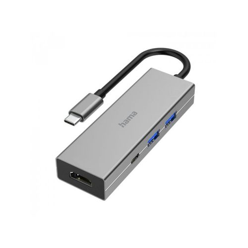 Hama USB-C multiport hub: 2 x USB-A, USB-C i HDMI