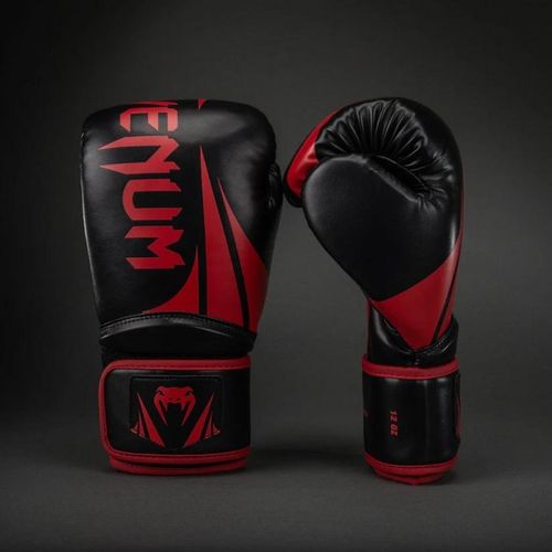 Venum Challenger 2.5 Rukavice za Boks Crno/Crvene 16OZ